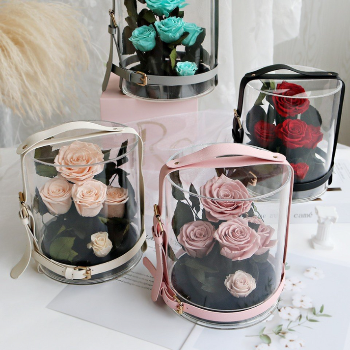 Preserved Rose Flower Box - Valentine's Day Gift | Elegant Design ...