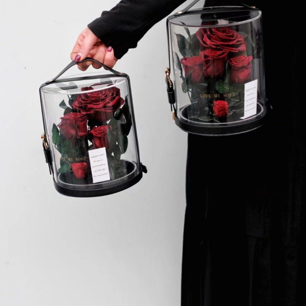 Preserved Rose Flower Box - Valentine's Day Gift | Elegant Design ...