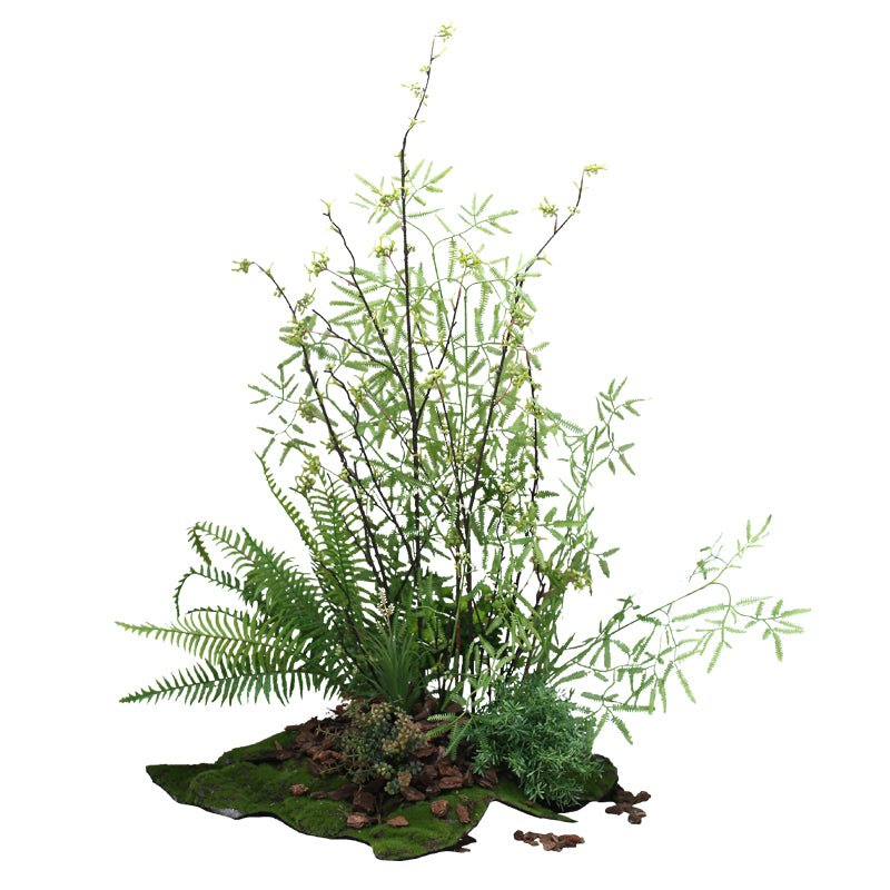 Artificial Pool Bionic Flowers and Plants Decoration Pieces Garden Plus